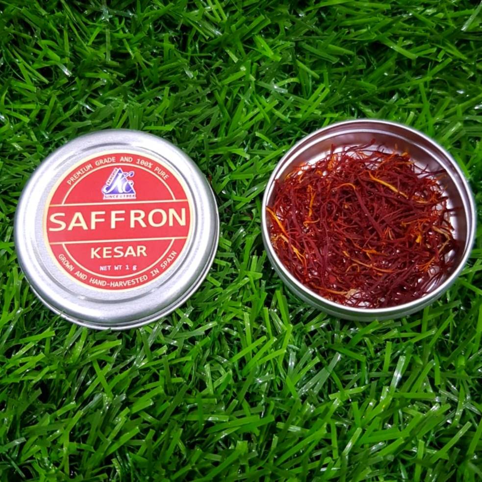 KC PREMIUM SAFFRON / KESAR - 1 G - ZingStreet X-Press Bangkok